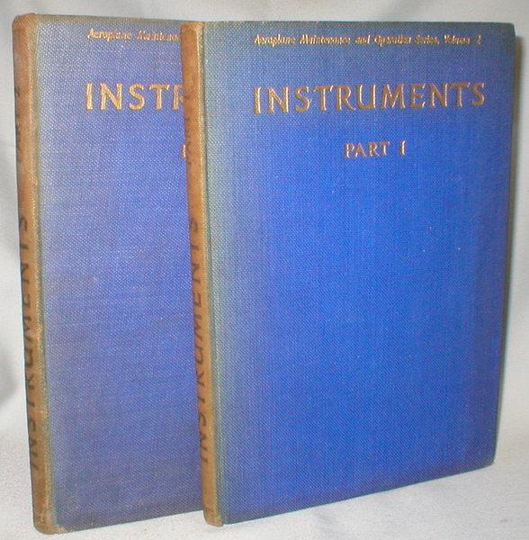 Instruments, Parts 1 and 2 (Aeroplane Maintenance and Operation Series, Vol 2 and Vol 15; 2 Vol ...