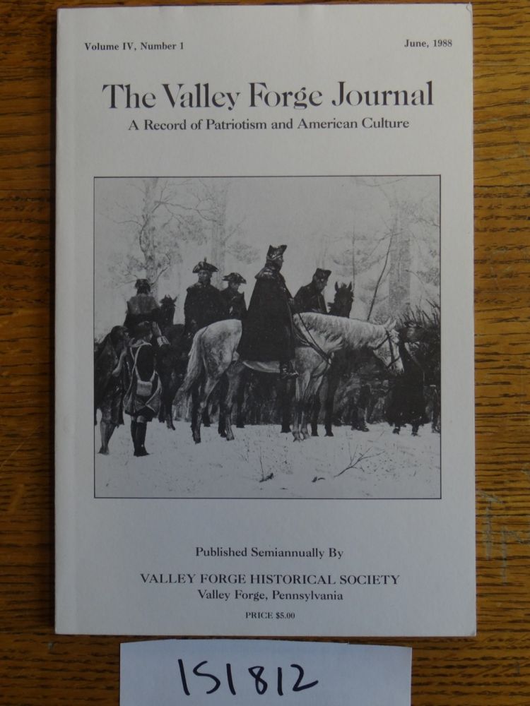 The Valley Forge Journal: A Record of Patriotism and American Culture ...