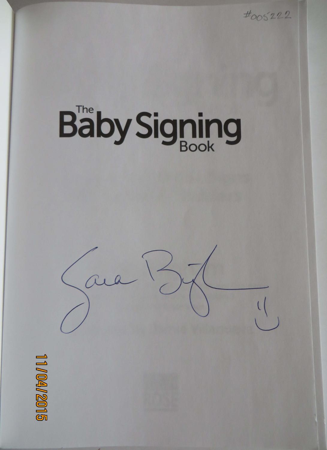 The Baby Signing Book : Includes 450 ASL Signs for Babies and Toddlers ...