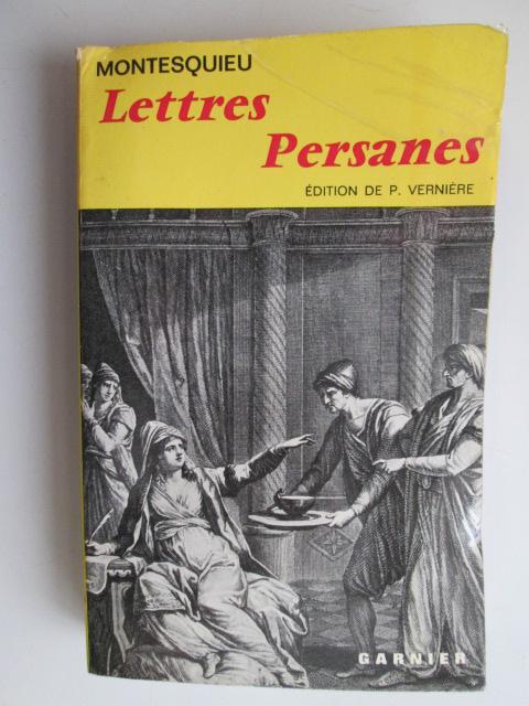 Lettres Persanes. Edition De P. Verniere. par MONTESQUIEU.: Acceptable ...