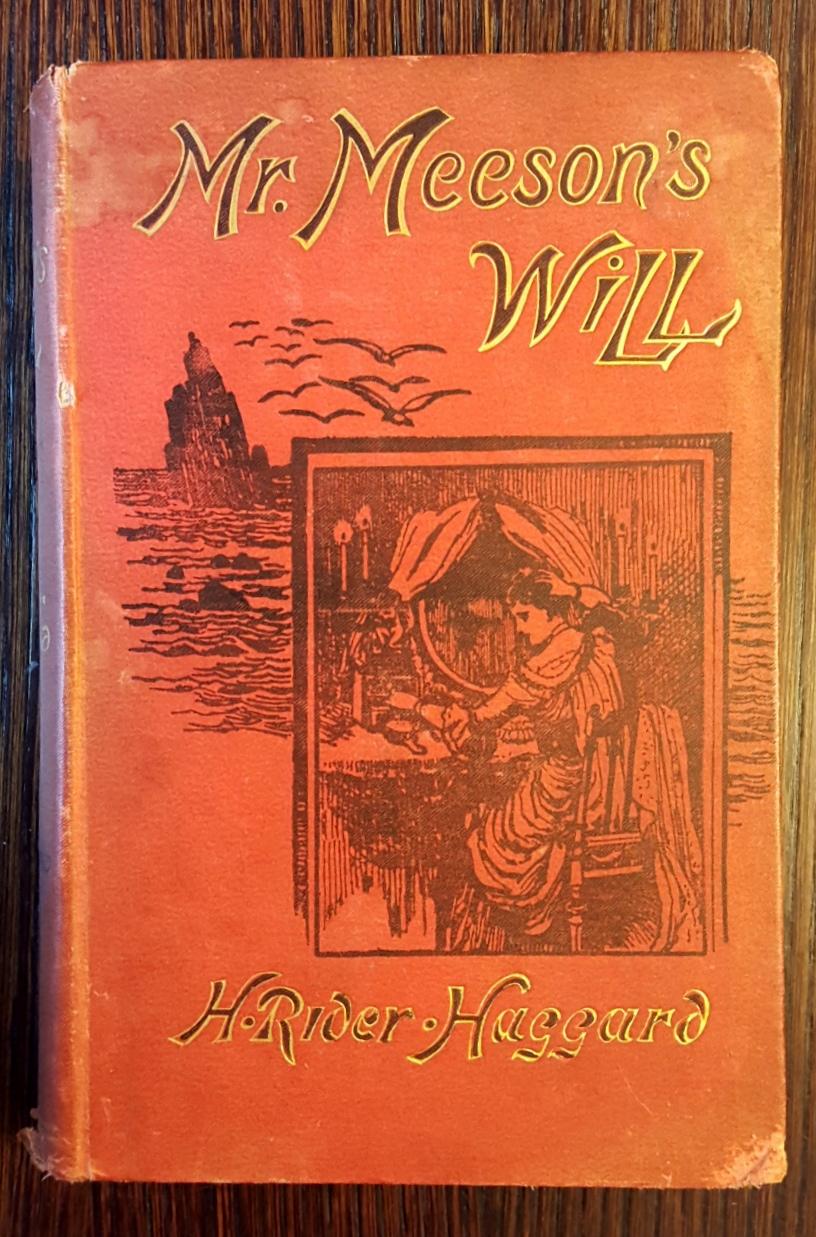 Mr. Meeson's Will by H. Rider Haggard: Good Hardcover (1888) 1st ...