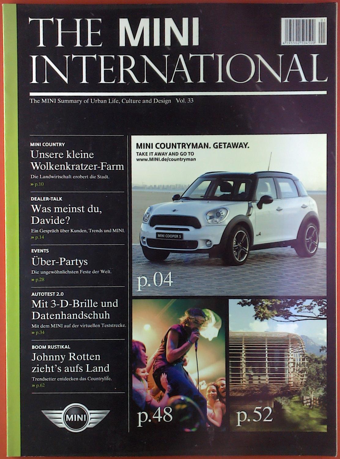 The MINI International Vol. 33 - Themen: Unsere kleine Wolkenkratzer ...