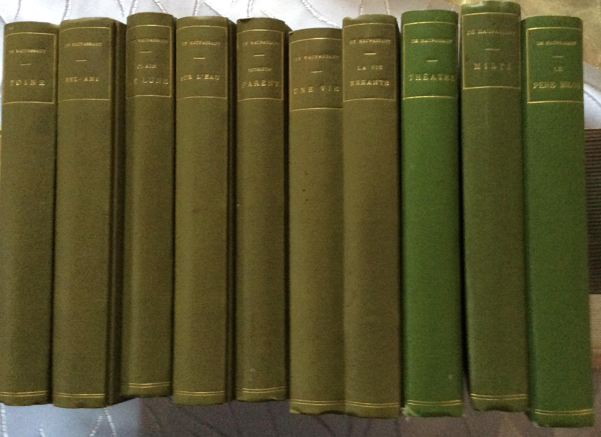 Le Pere Milon von Guy de Maupassant: Fine Hardcover (1904) Illustrated ...