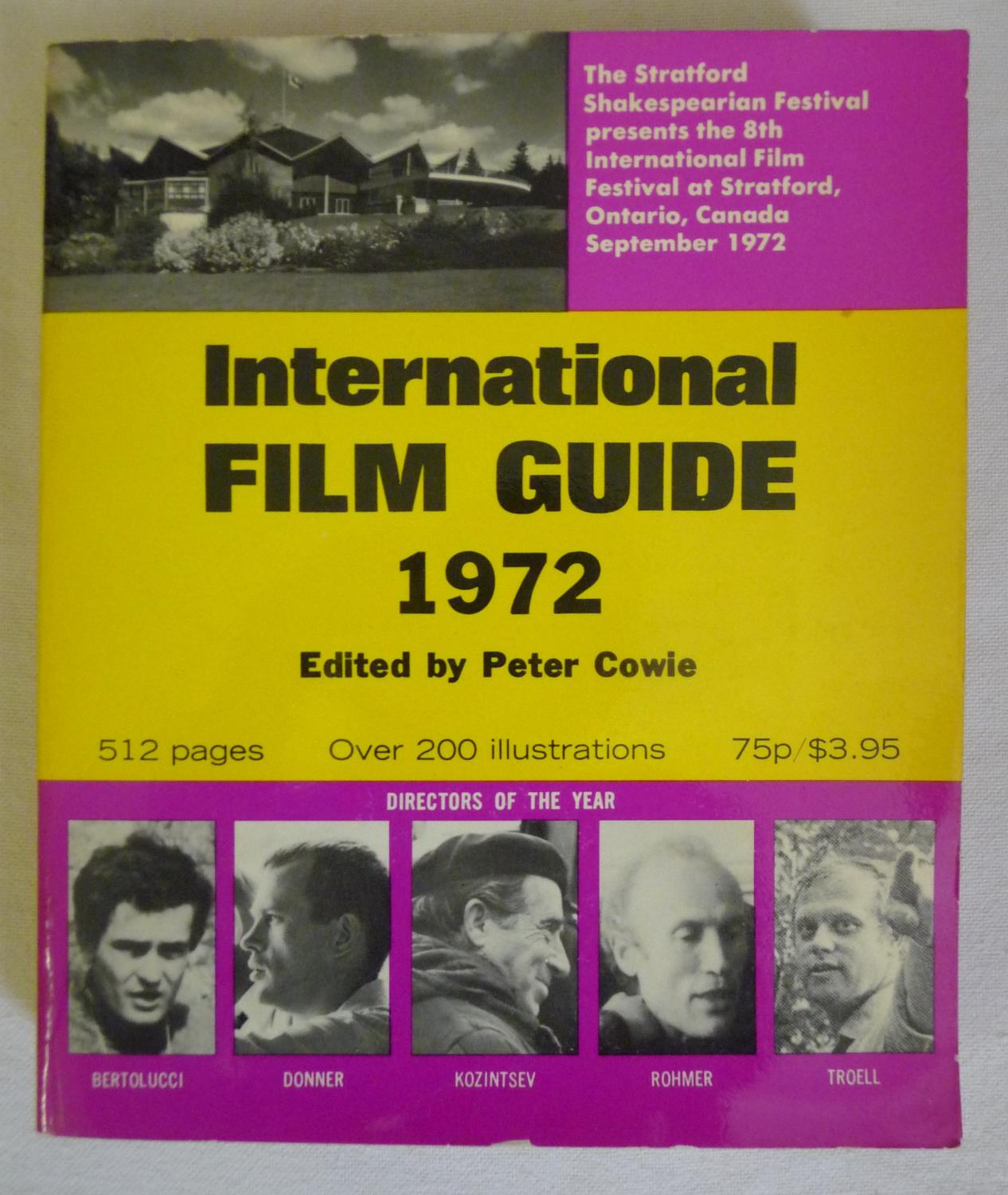 International Film Guide 1972 de Peter Cowie (ed.): Very Good Soft ...