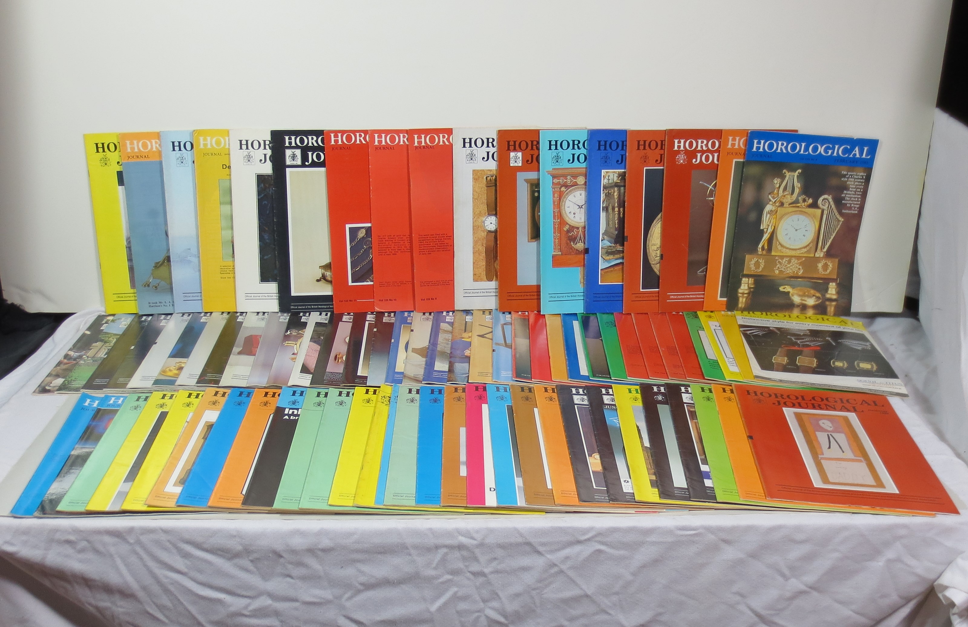 Horological Journal (81 issues from March 1981 to June 1993) by Brant ...