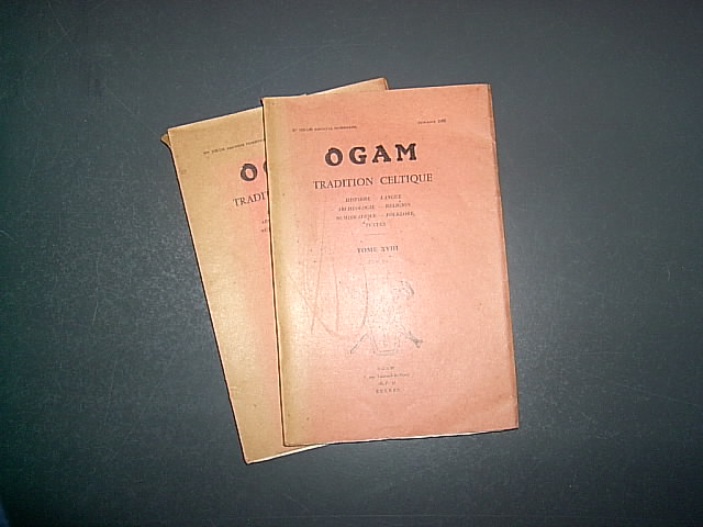 OGAM Tradition Celtique. Histoire - Langue, Archeologie - Religion ...