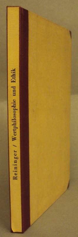 Wertphilosophie und Ethik. Die Frage nach dem Sinn des Lebens als ...