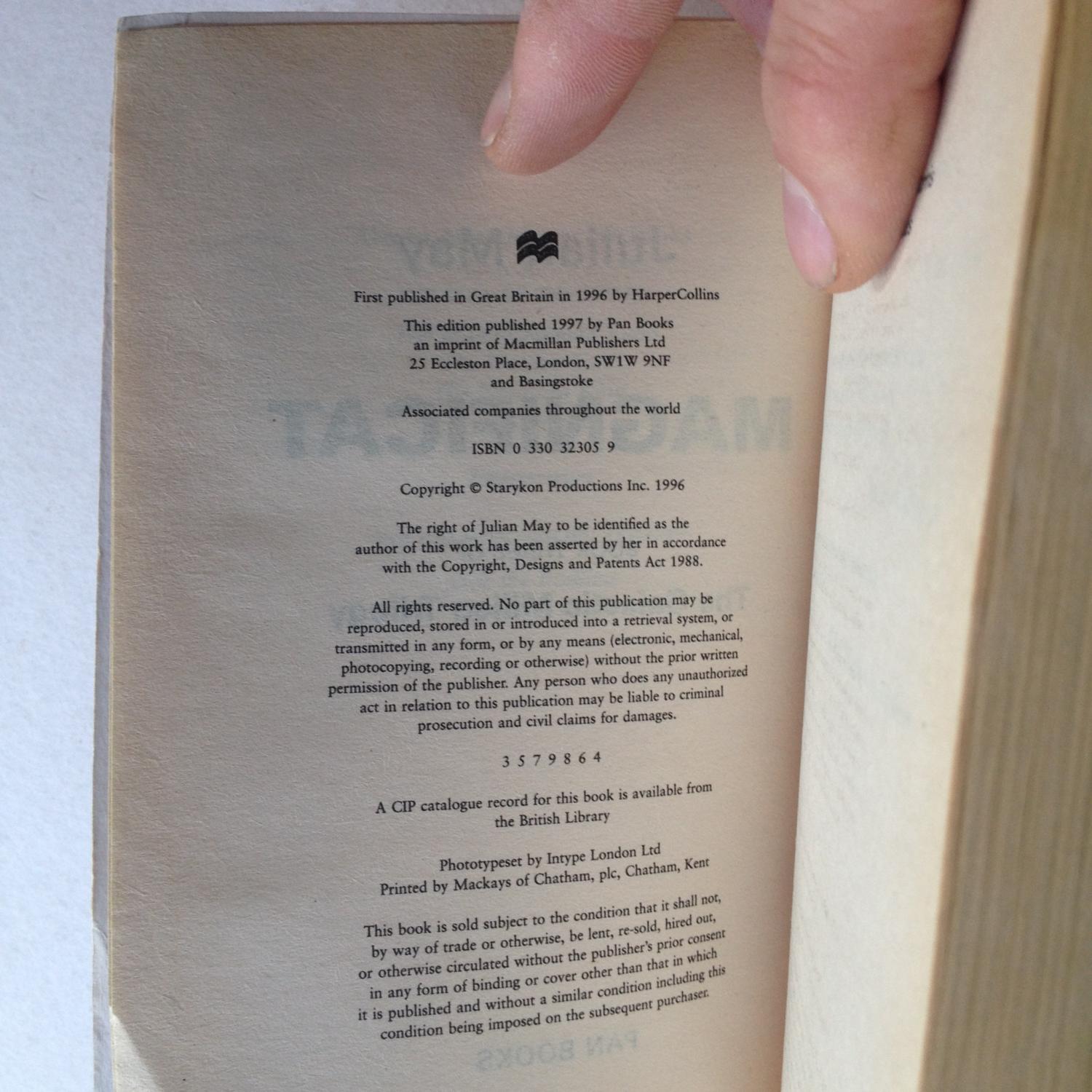 Magnificat by Julian May: Very Good Soft cover (1997) 1st Edition ...