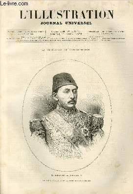 L'ILLUSTRATION JOURNAL UNIVERSEL N° 1736-histoire de la semaine ...