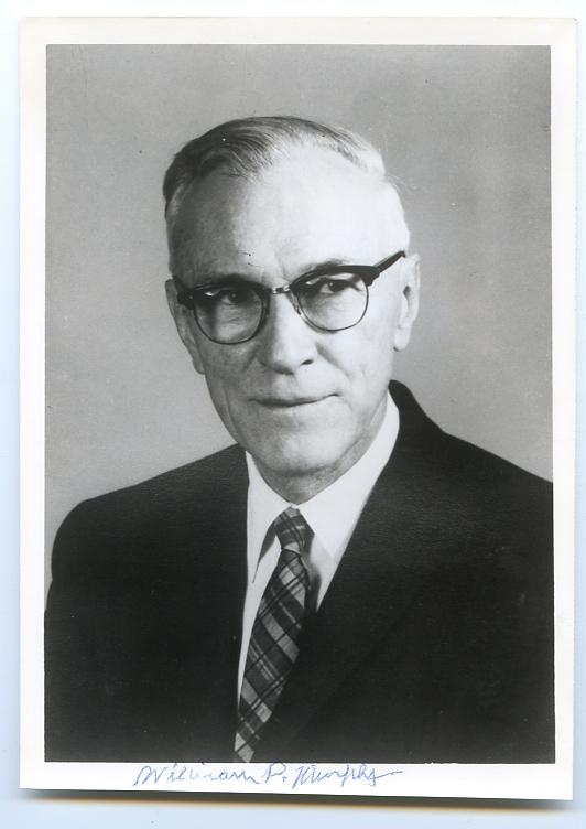 Portraitphotographie mit eigenh. U. ( William P. Murphy"). von Murphy ...