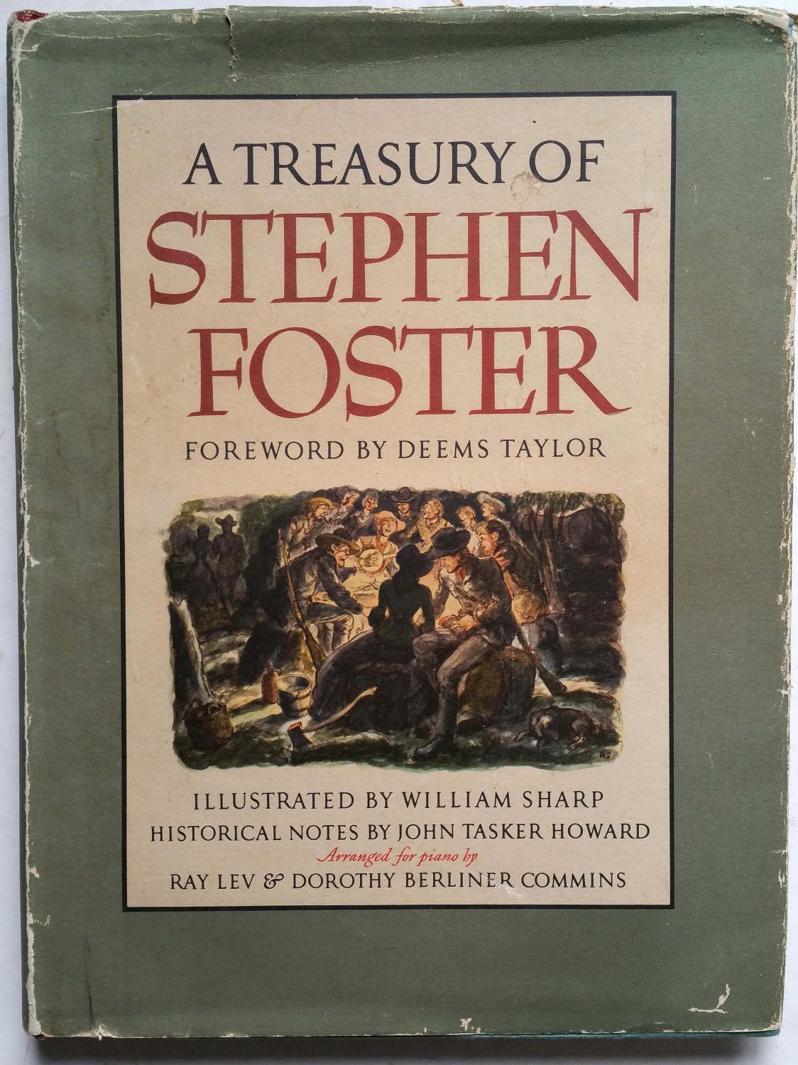A Treasury of Stephen Foster: Very Good+ Hardcover (1946) | Shoestring ... A Treasury of Stephen Foster: Very Good+ Hardcover (1946) | Shoestring ...