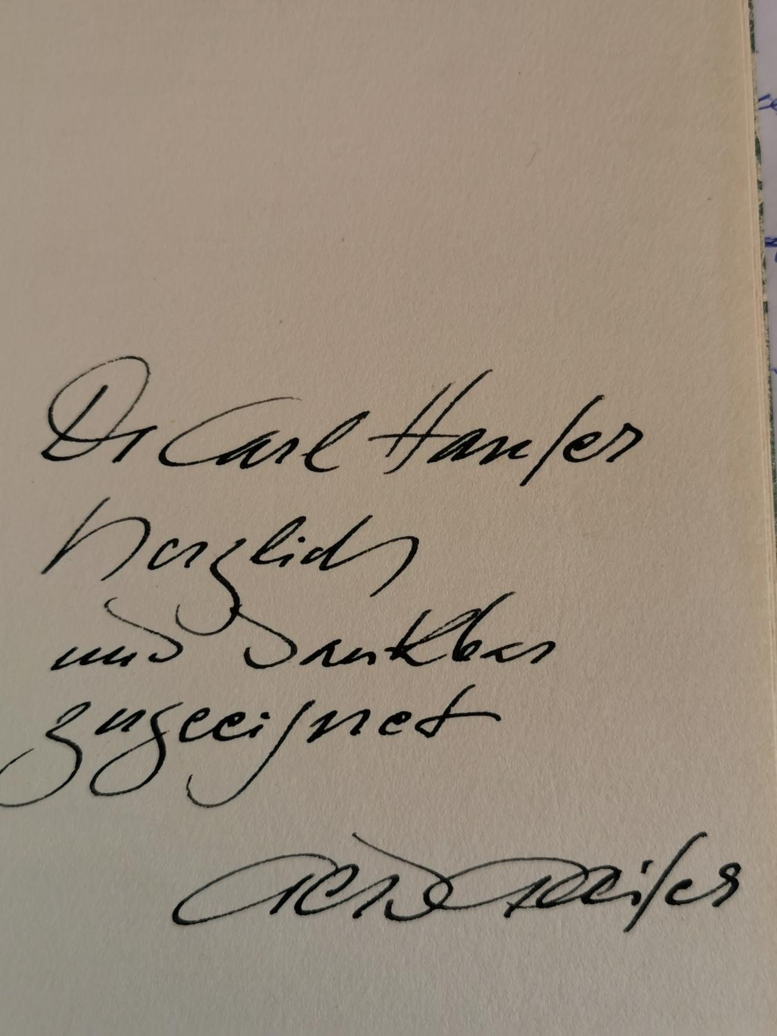 Damals in Promischur. by Gaiser, Gerd:: (1959) Signed by Author(s ...