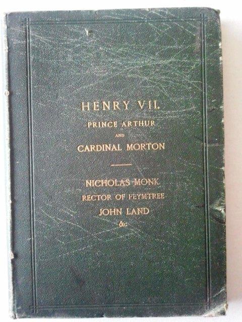 Henry VIII Prince Arthur and Cardinal Morton from a group representing ...