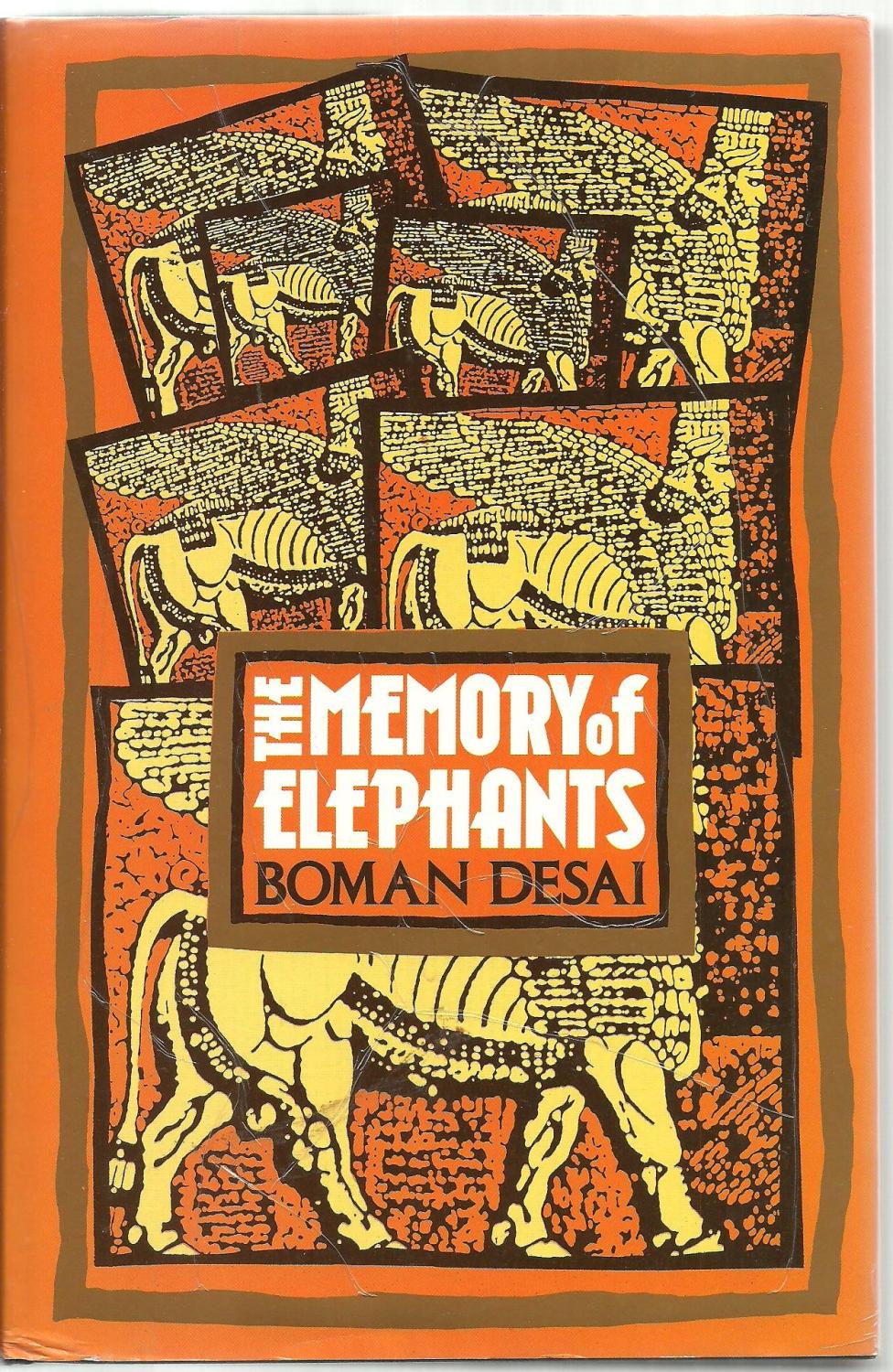 The Memory of Elephants by Boman Desai: Very Good Hardcover (1988 ...