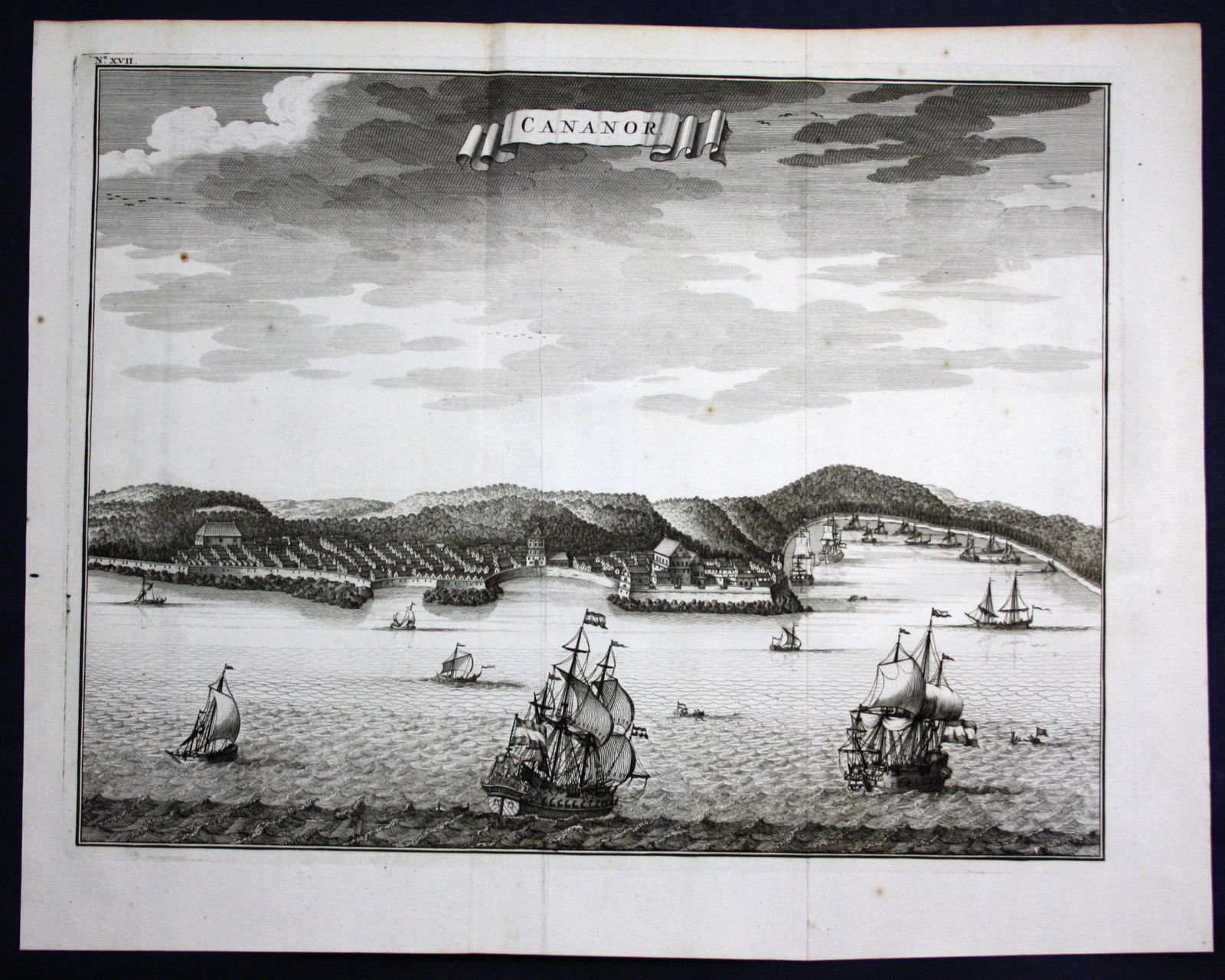 "Cananor" - Kannur Cannanore Kerala India Inde Asia Asie Asien map ...