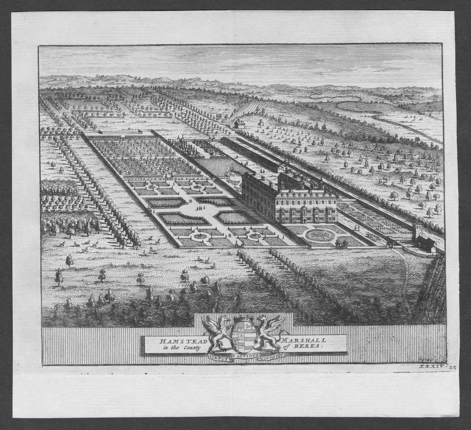 "Hamstead Marshall in the County of Berks." - Hamstead Marshall West ...