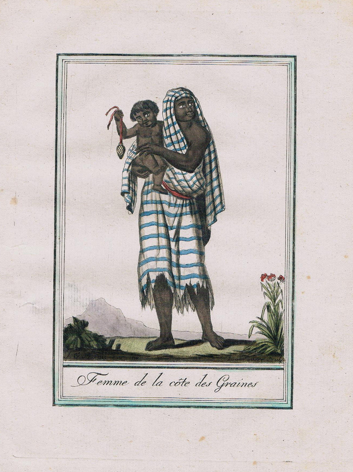 - Pepper Coast Liberia West Africa costume engraving: (1780) Arte ...