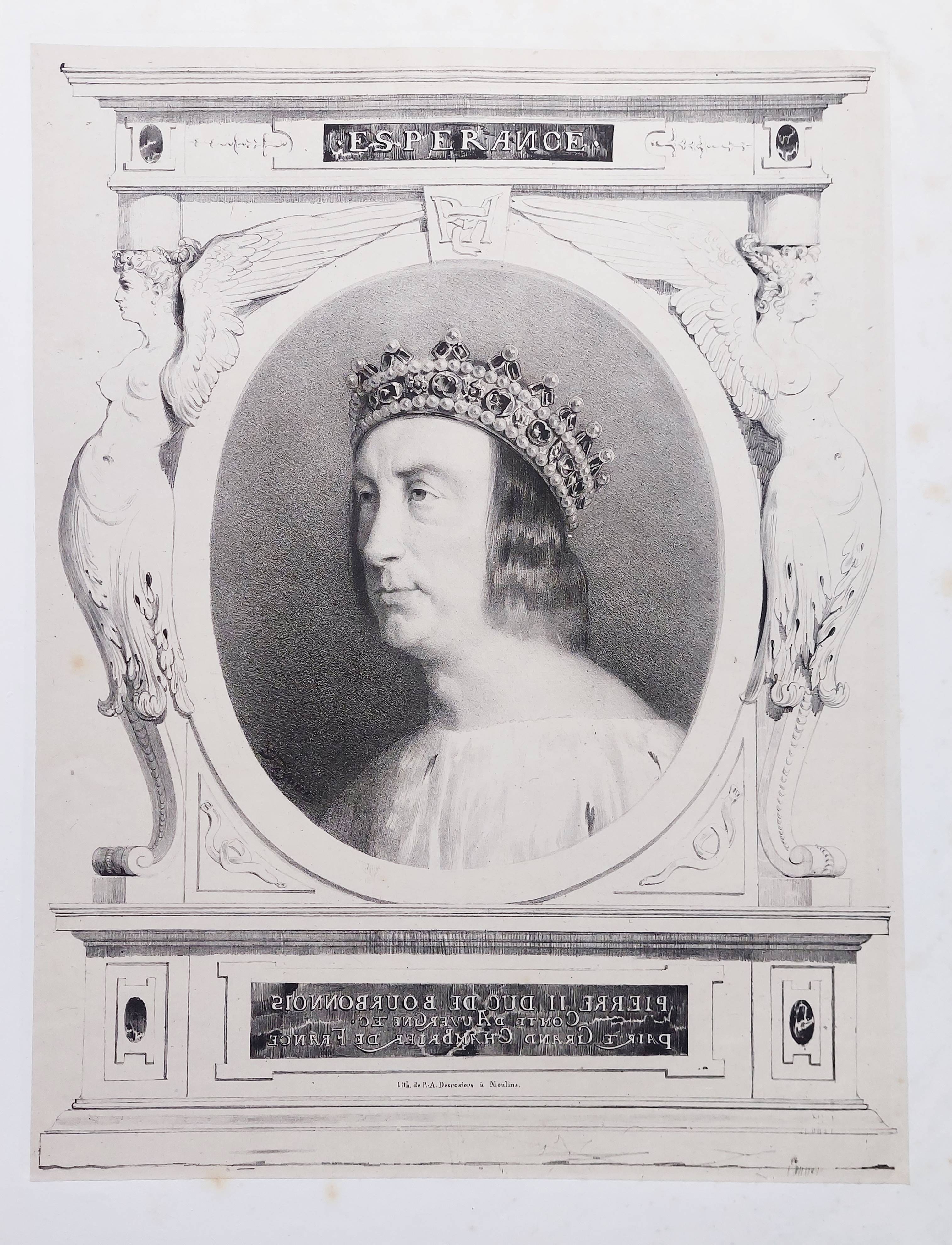 "Pierre II Duc de Bourbonnois" - Pierre II de Bourbon Bourbonnais (1438 ...