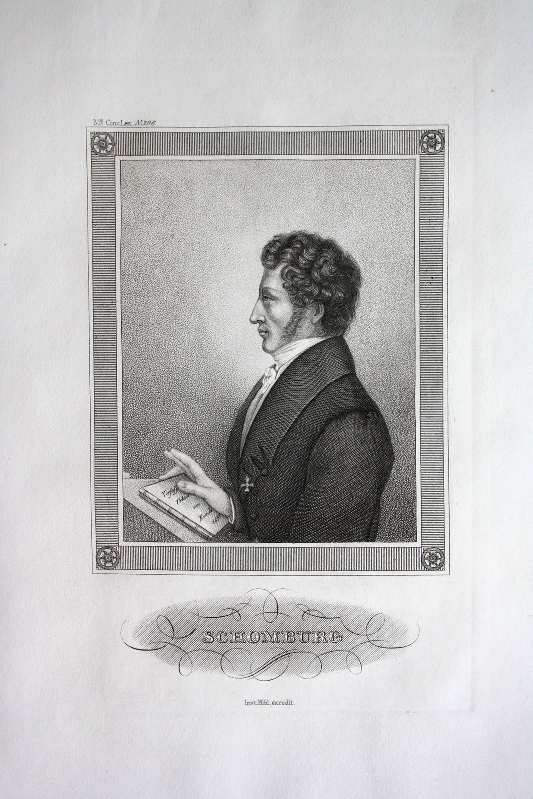 Karl Schomburg Bürgermeister Kassel Hessen Portrait: (1840) Kunst ... Karl Schomburg Bürgermeister Kassel Hessen Portrait: (1840) Kunst ...