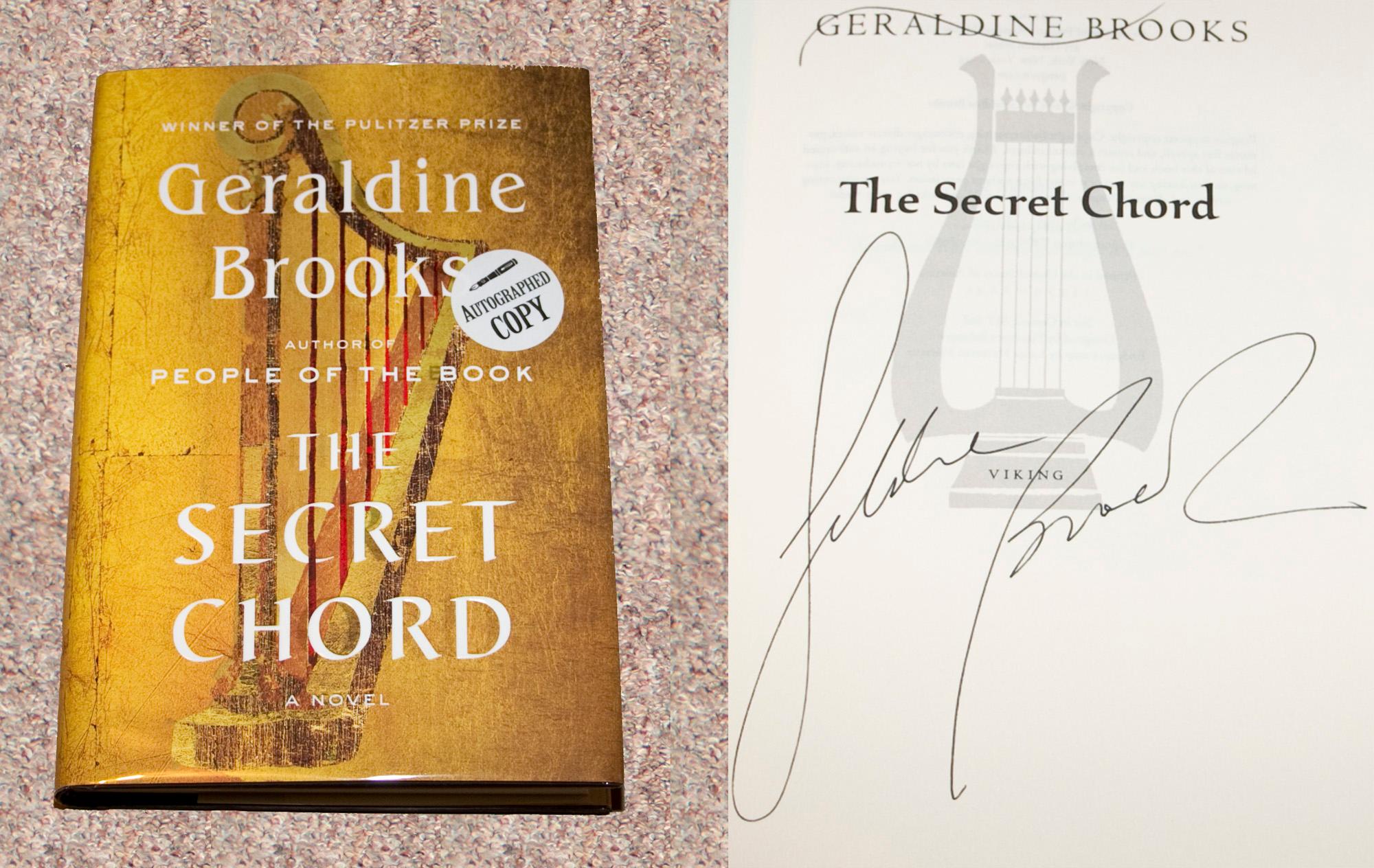 THE SECRET CHORD - Scarce Pristine Autographed Copy of The First ...