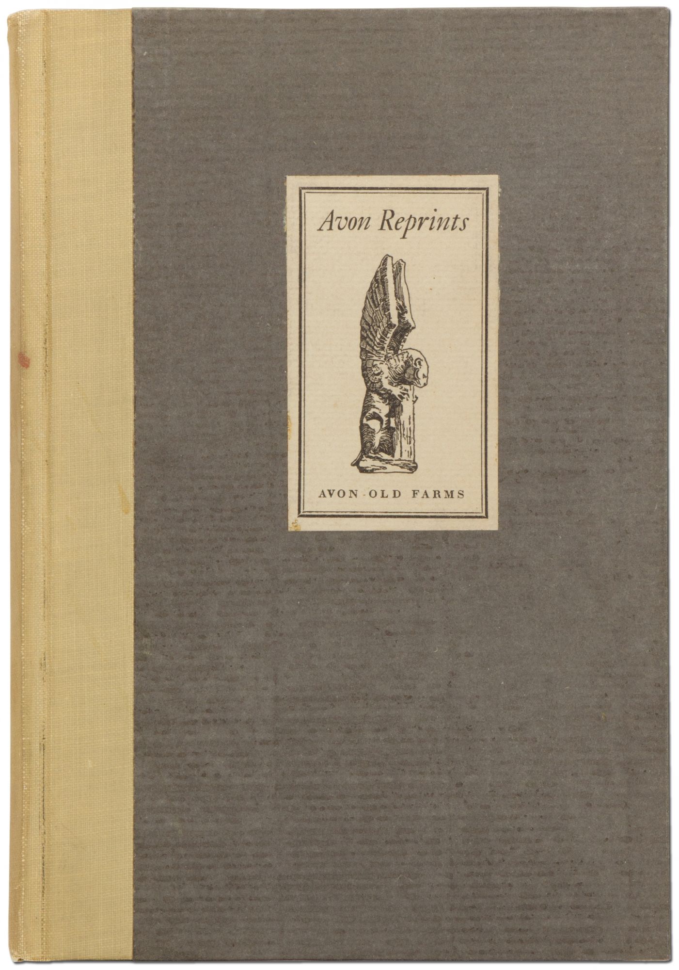 Avon Reprints by RIDDLE, Theodate Pope: Near Fine Hardcover (1940 ...