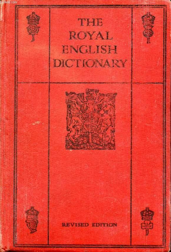 THE ROYAL ENGLISH DICTIONARY AND WORD TREASURY by MACLAGAN THOMAS T ...