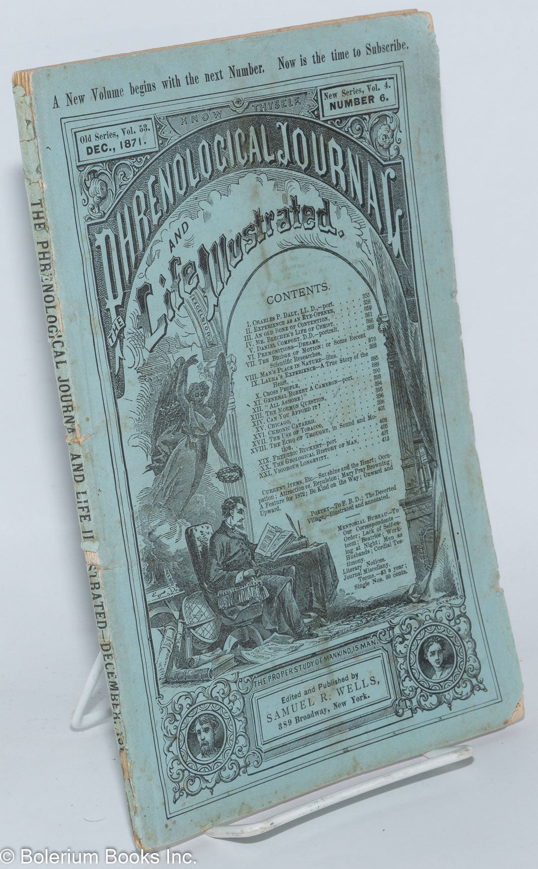 The Phrenological Journal and Life Illustrated. Dec., 1871. Whole No ...