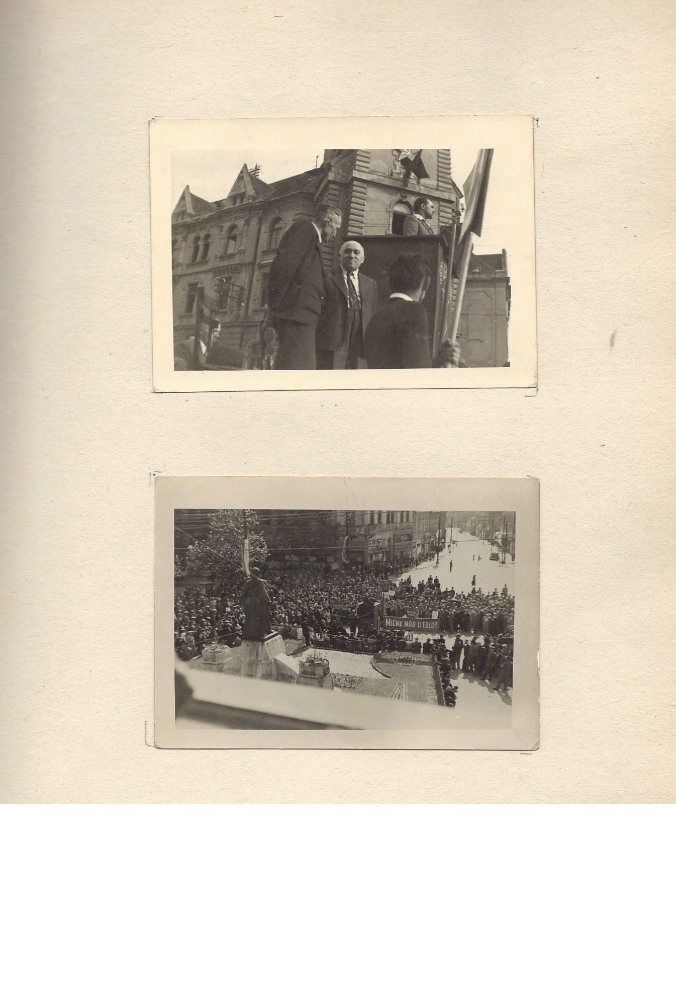 5 Vintage photograph of Matyas Rakosi: (1945) | Földvári Books