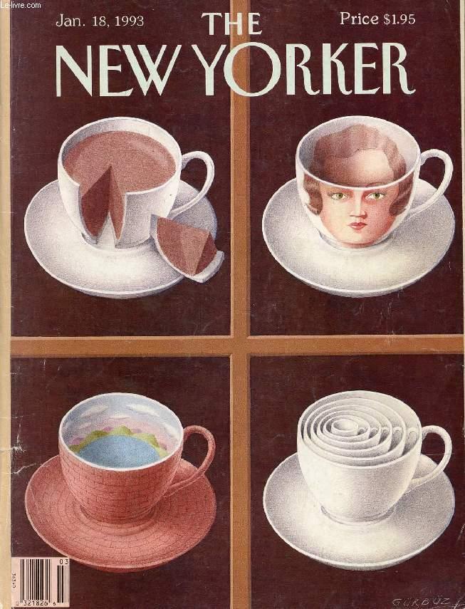 THE NEW YORKER, JAN. 18, 1993 (Contents: Onward and Upward, Money ... THE NEW YORKER, JAN. 18, 1993 (Contents: Onward and Upward, Money ...