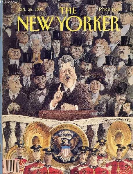 THE NEW YORKER, JAN. 25, 1993 (Contents: The choices in Bosnia. Letter ... THE NEW YORKER, JAN. 25, 1993 (Contents: The choices in Bosnia. Letter ...