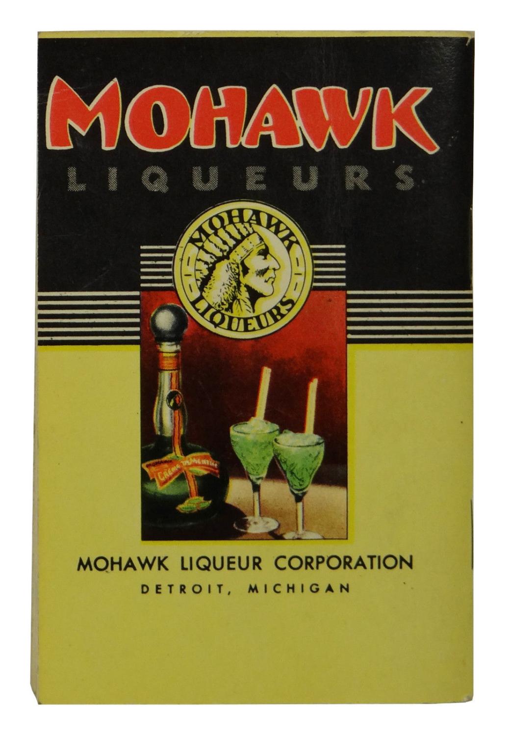 Mohawk Liqueurs: Recipes for Mixed Drinks by Rosenthal, Emmanuel: Very ...