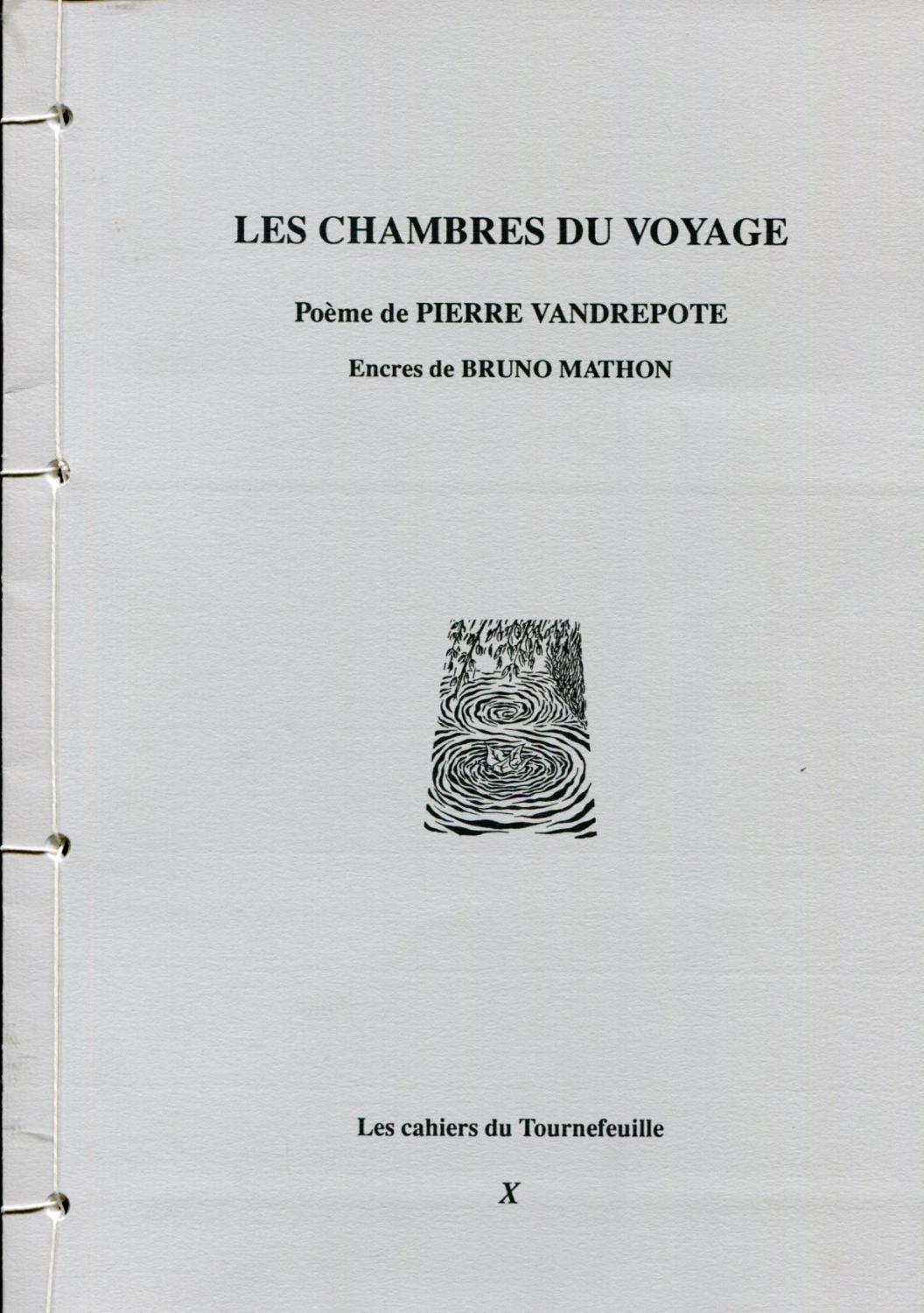 Les chambres du voyage von VANDREPOTE Pierre, MATHON Bruno | Sylvain Paré