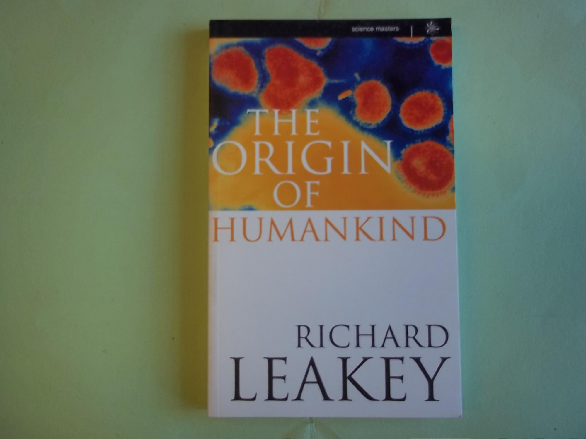 The Origin of Humankind (Science Masters) by Leakey, Richard E.: Fine ...