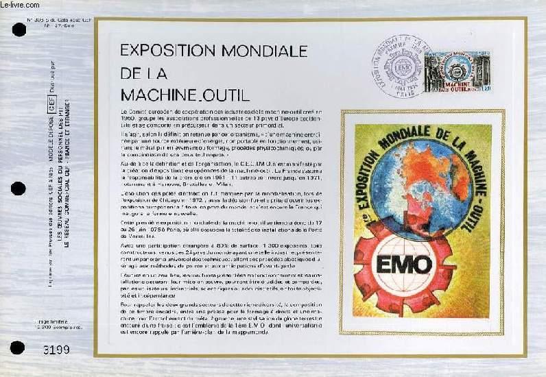 FEUILLET ARTISTIQUE PHILATELIQUE SUR SOIE - CEF - EXPOSITION MONDIALE ...