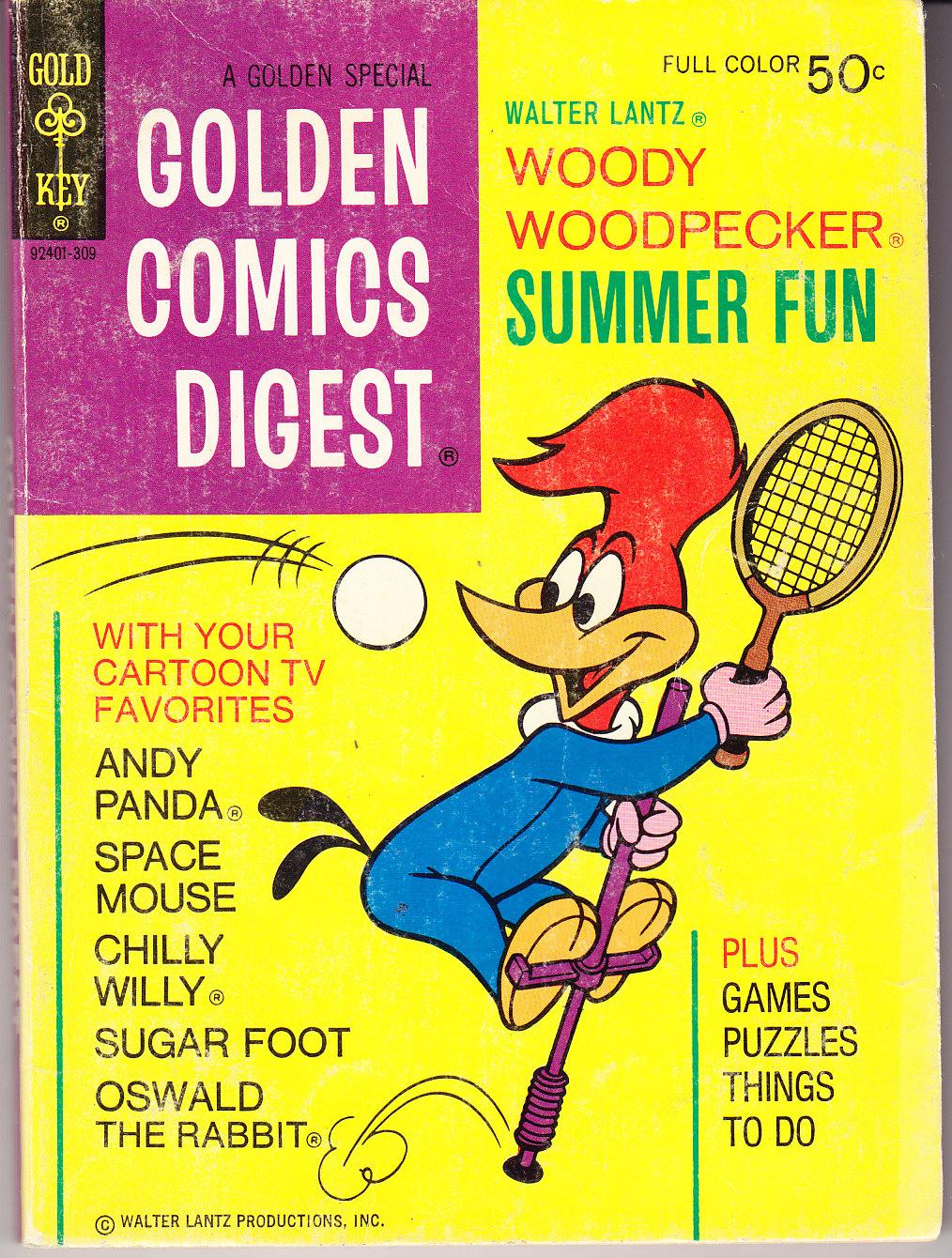 Golden Comics Digest # 32 by Gold Key Comics: Very Good Trade Paperback ...
