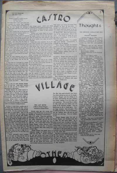 CASTRO VILLAGE OTHER; Official Community Newspaper for Castro Village ...