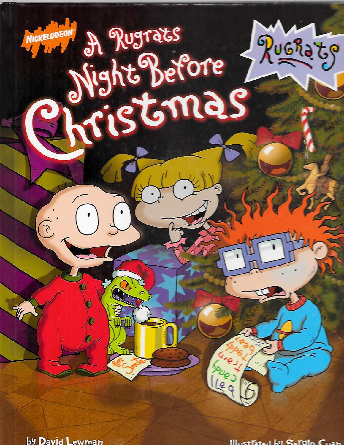 A Rugrats Night Before Christmas by David Lewman: Very Good Hardcover ...