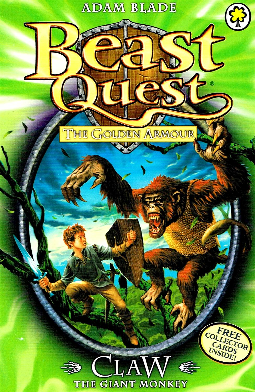 Beast Quest : Number 8 : Claw The Giant Monkey : by Adam Blade: New ...