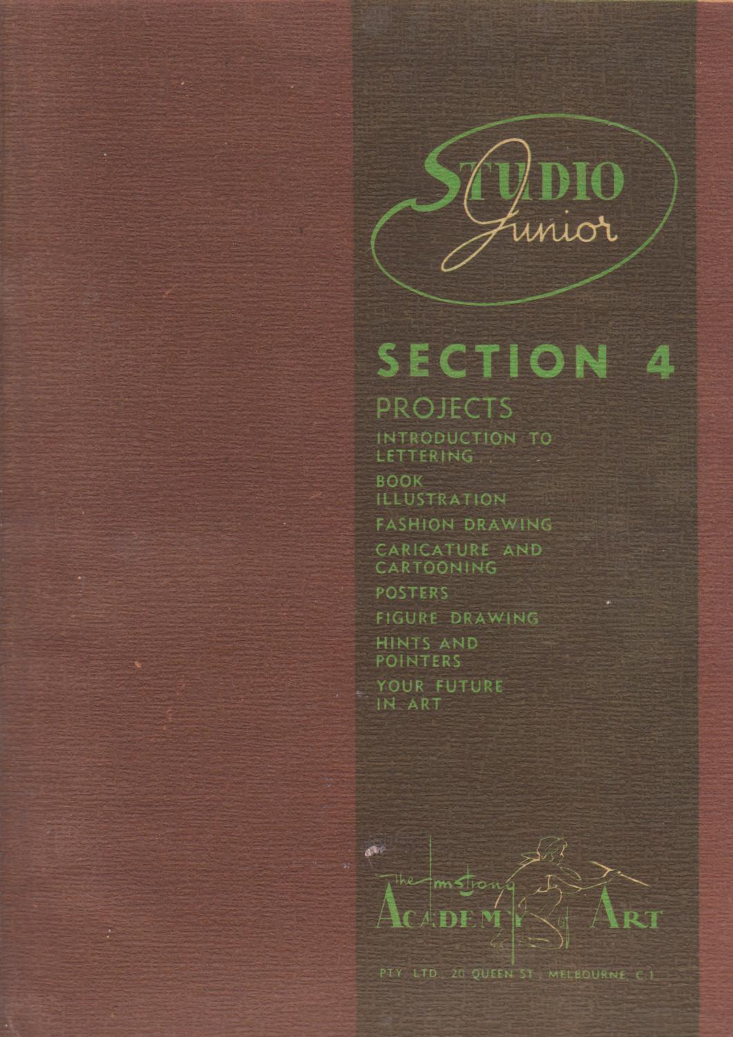 Studio Junior Self Tutor Section 4 Projects : Introduction to Lettering ...