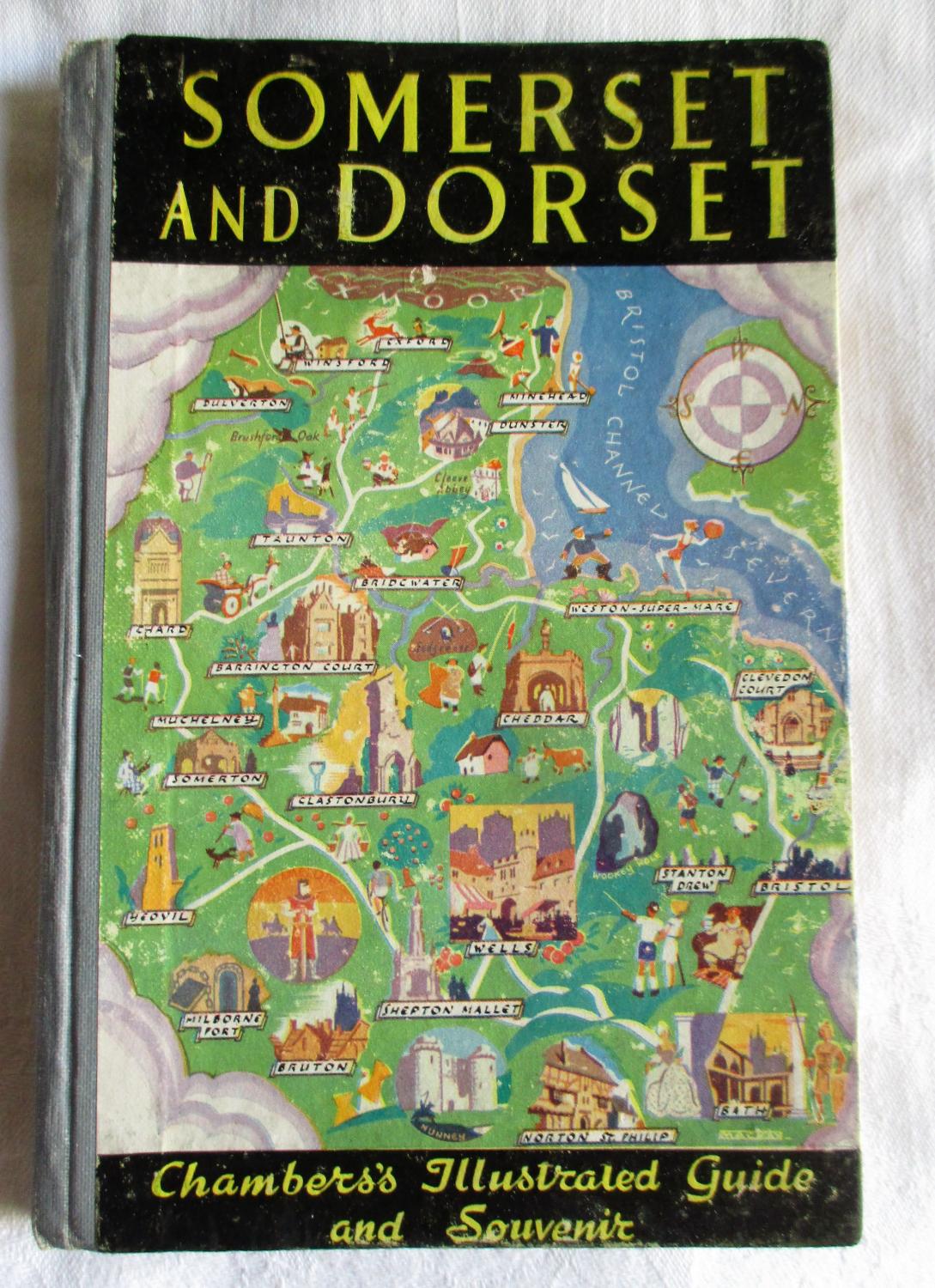 Somerset and Dorset Illustrated Guide: Very Good Hardcover (1950) 1st ...