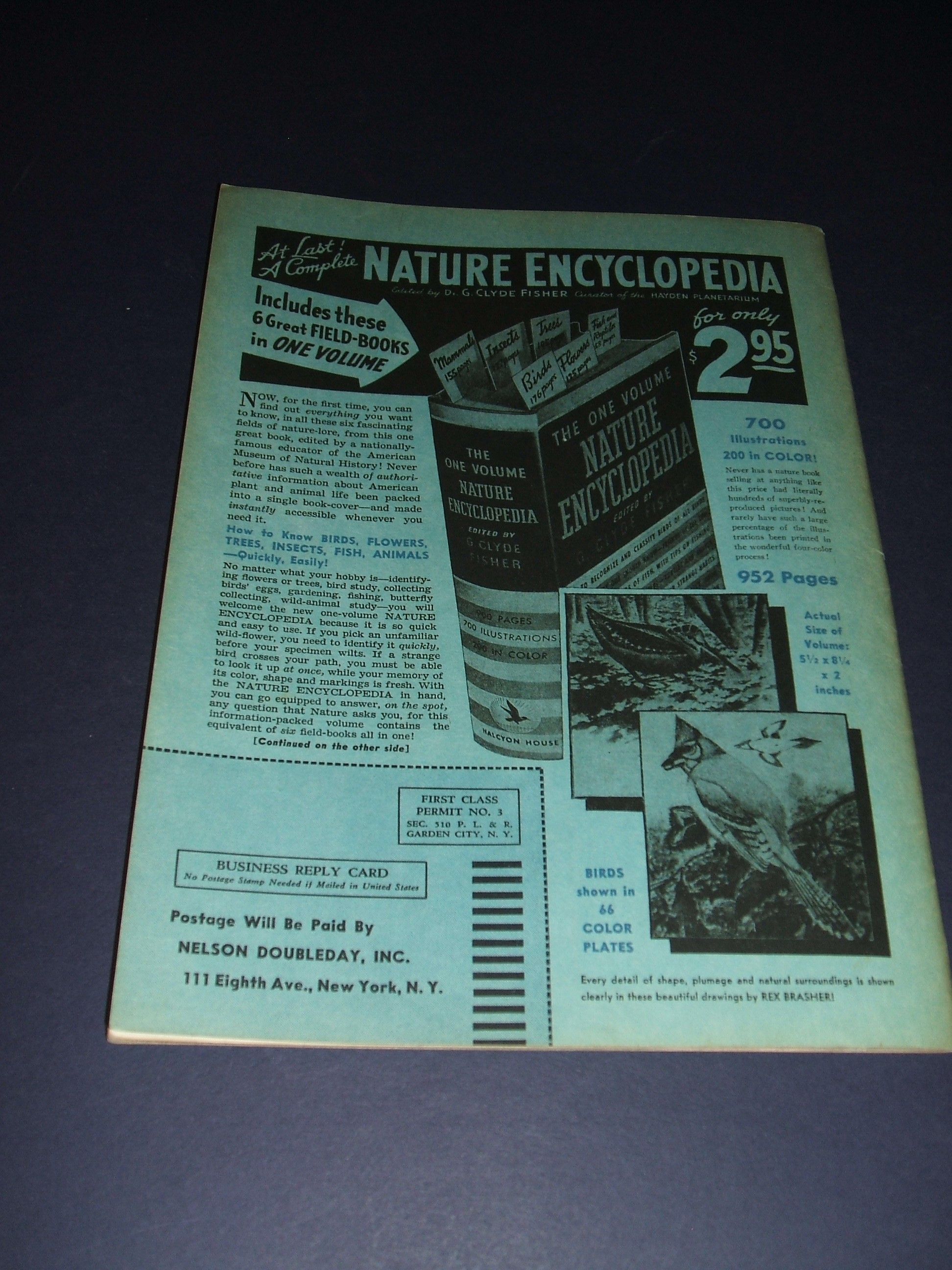 Nature Magazine November 1939 by Arthur Newton Pack (editor): Very Good ...
