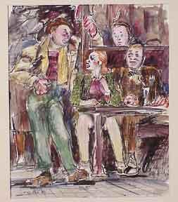 Negroes in a San Francisco Restaurant. by Hall, Jean Marion Gates ...