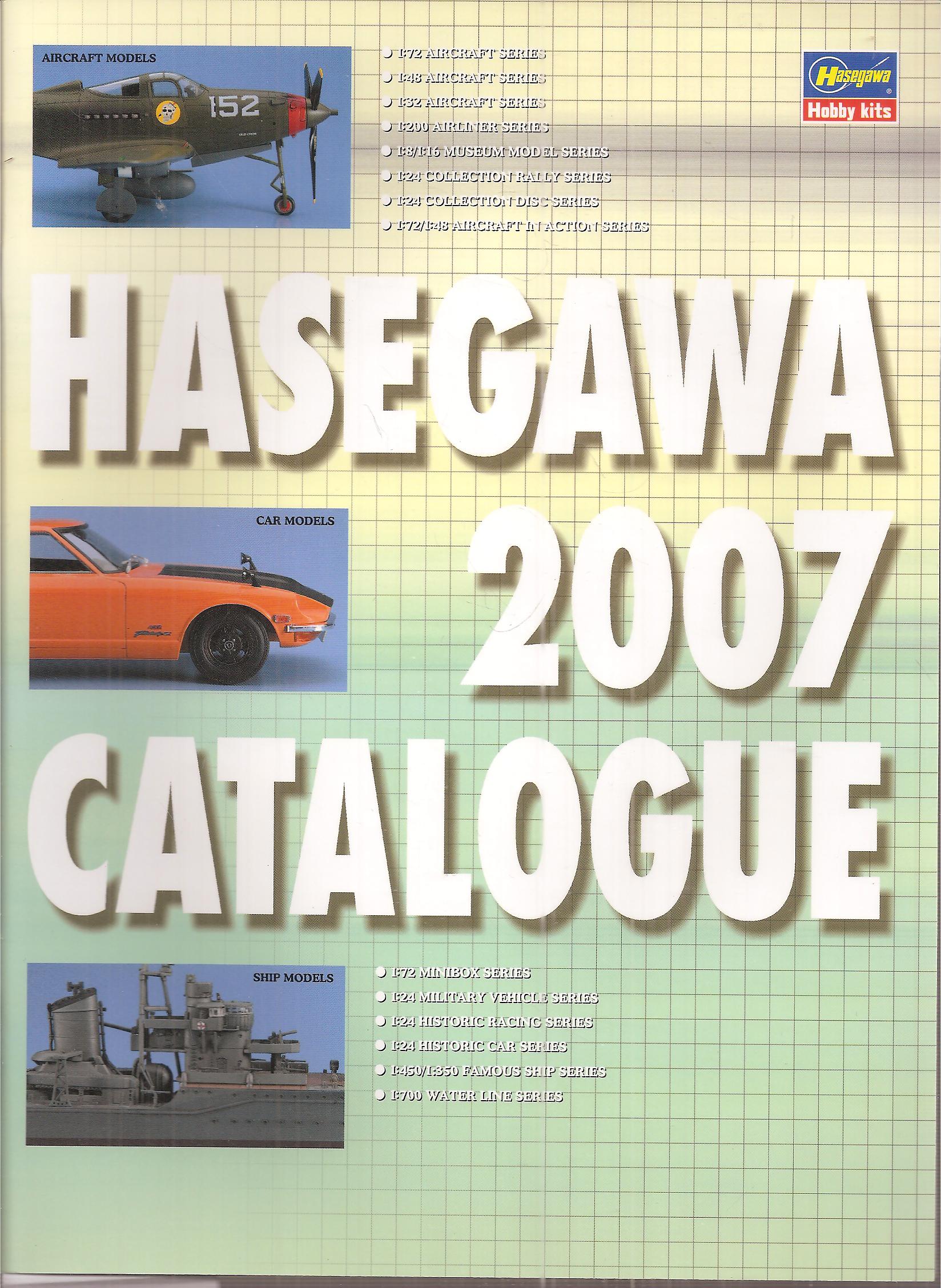 Hasegawa 2007 Catalogue by Hasegawa Corporation | Clivia Mueller