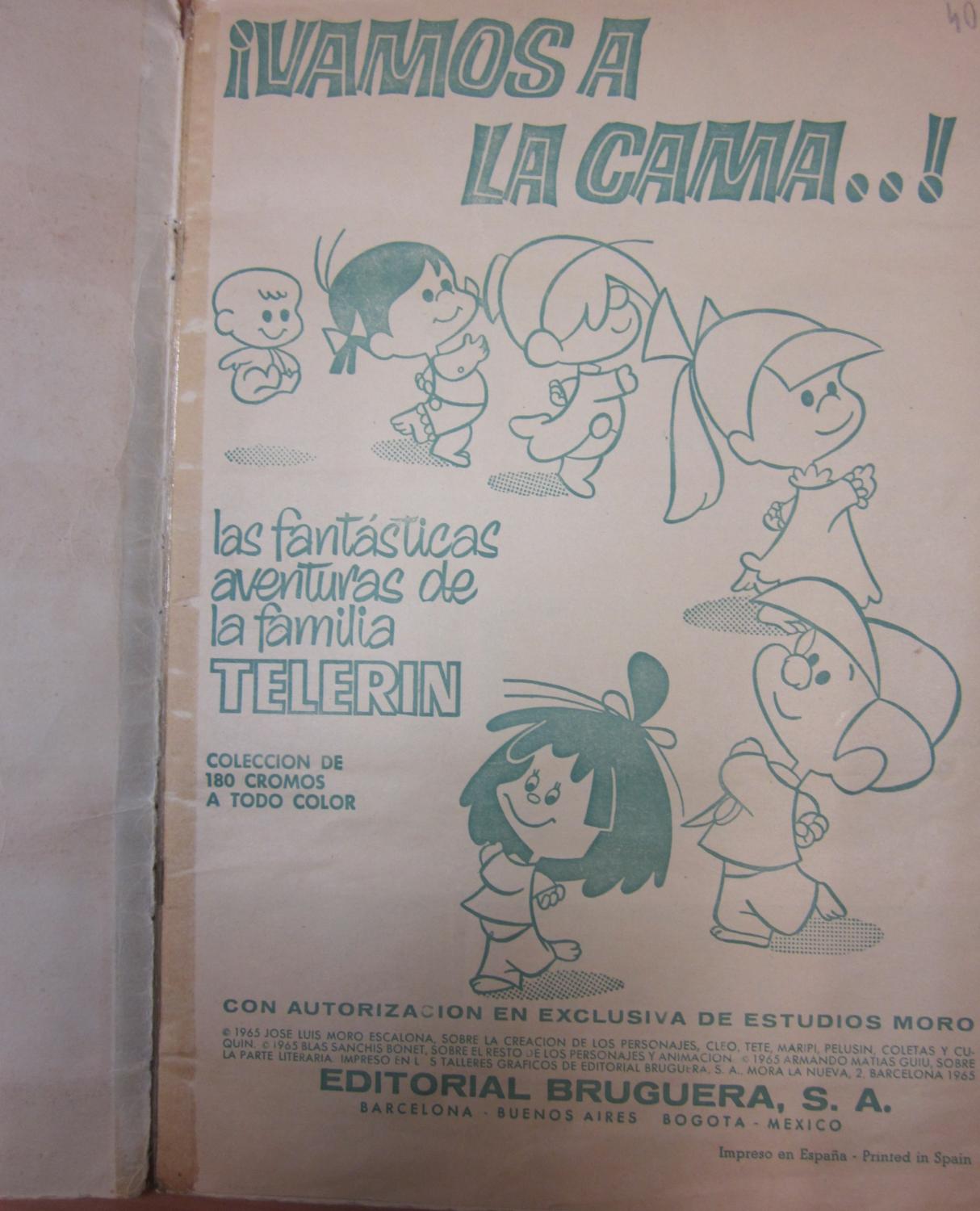 Vamos a la cama, las fantásticas aventuras de la familia Telerin ...