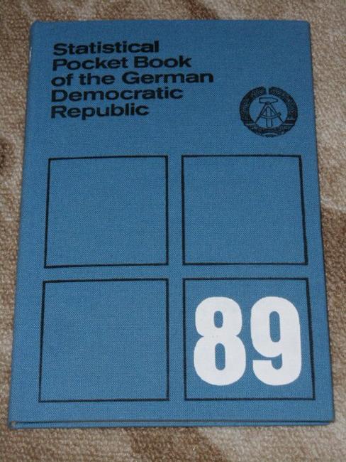 Statistical pocket book of the German Democratic Republic (GDR) - 1989 ...