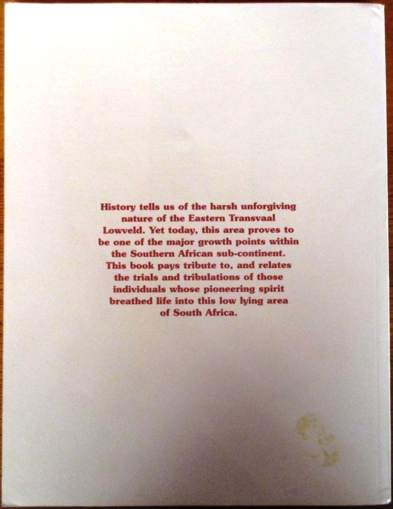 Pioneers of the Lowveld by Bornman, Hans; Hardy, David: Good Soft cover ...