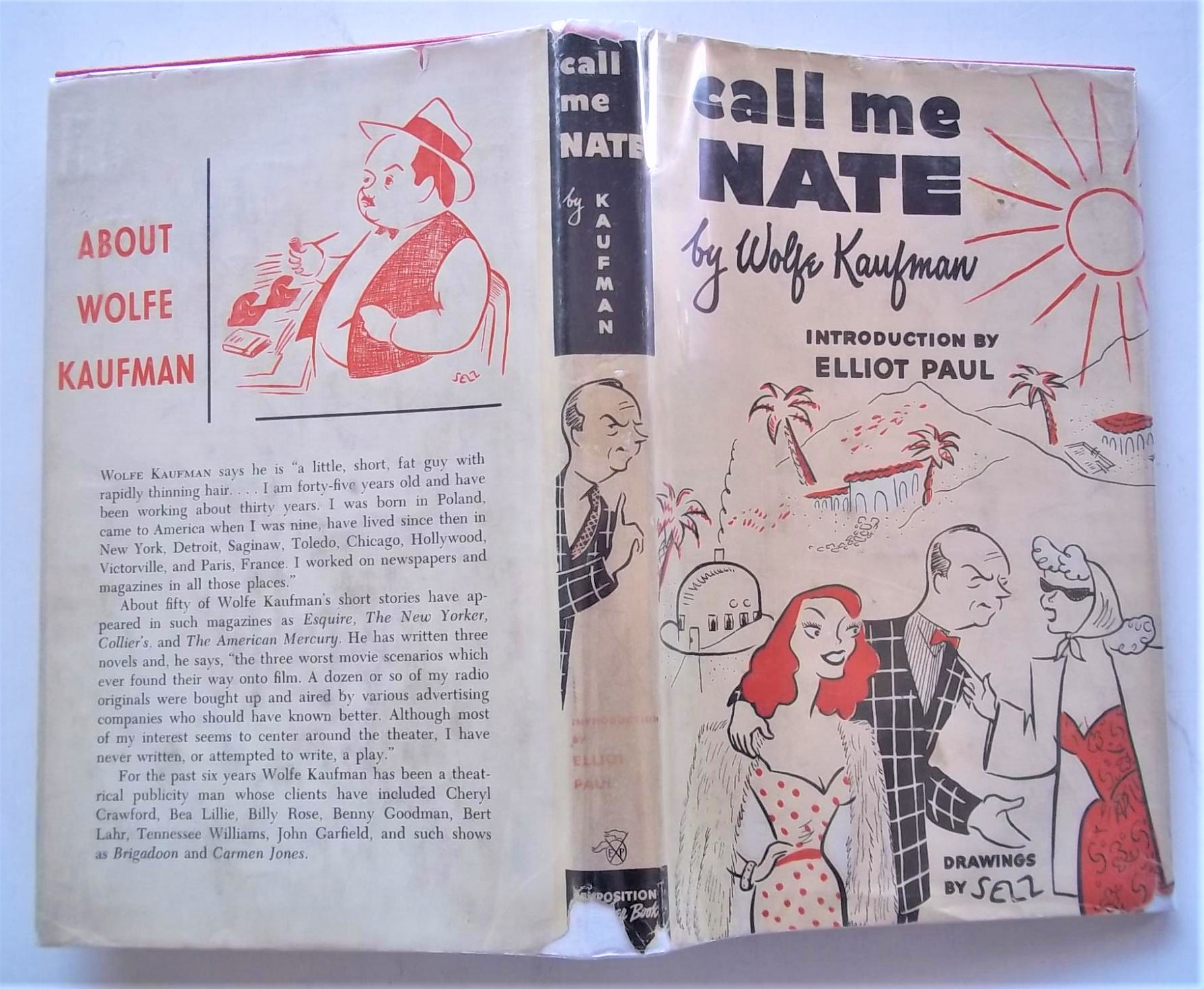 Call Me Nate by Kaufman, Wolfe: VG+ Hardcover (1951) First Edition ...