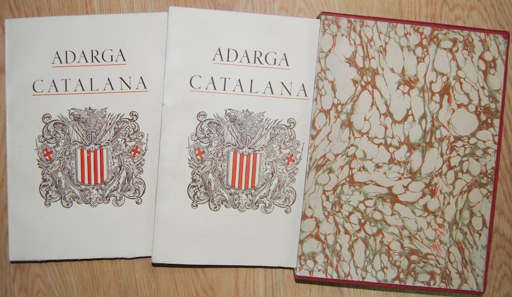 ADARGA CATALANA. ARTE HERALDICA Y PRACTICAS REGLAS DEL BLASON, CON ...