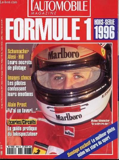L'AUTOMOBILE MAGAZINE - FORMULE 1 / HORS SERIE 1996 - SCHUMACHER ALESI ...