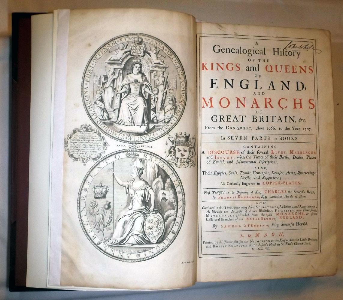 A Genealogical History of the Kings and Queens of England and Monarchs ...